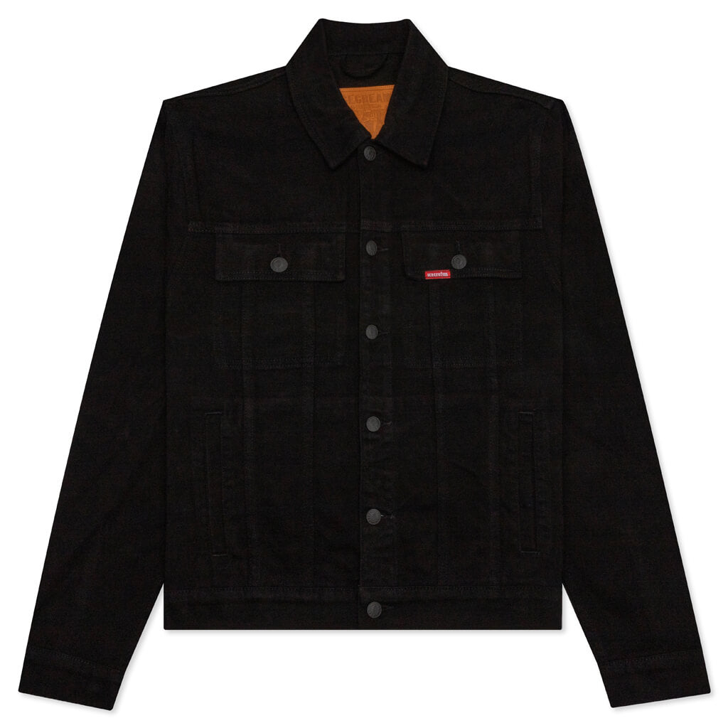 Dagger Denim Jacket - Black – Feature