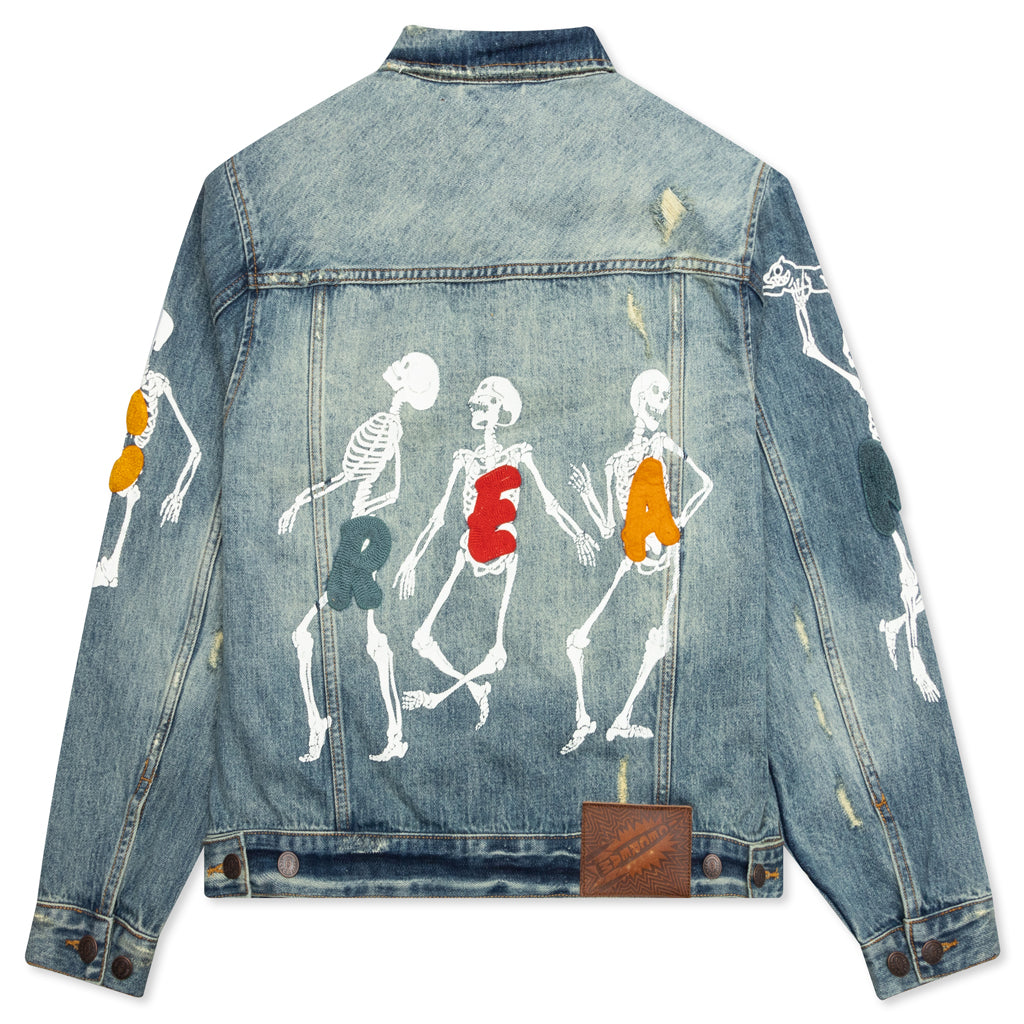 Denim Jacket - Medium Blue Wash – Feature