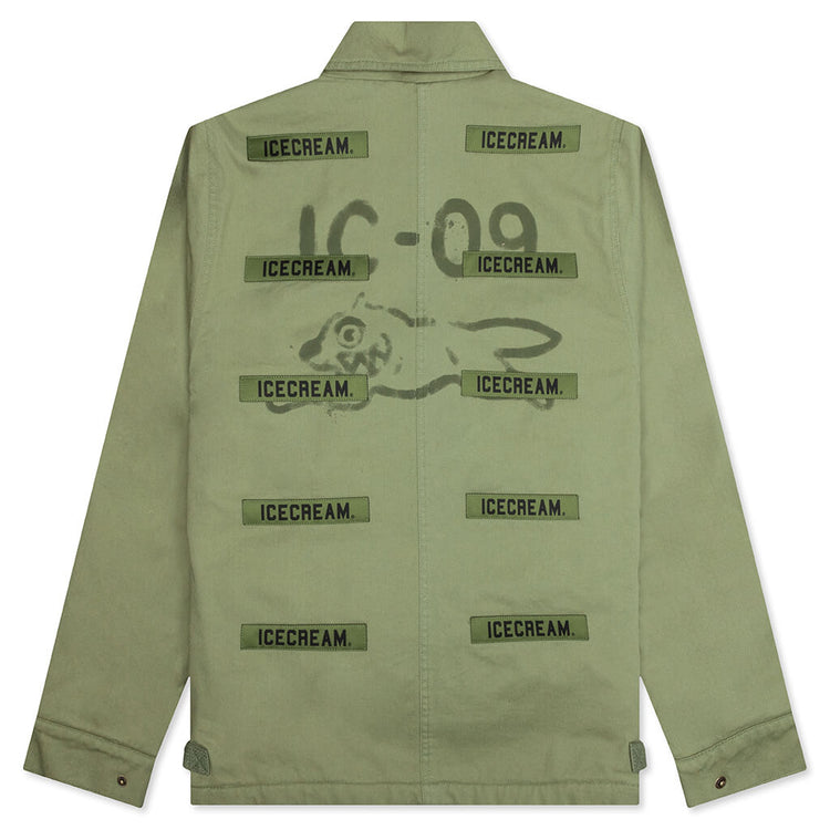 GI Joe Jacket - Moss Stone – Feature