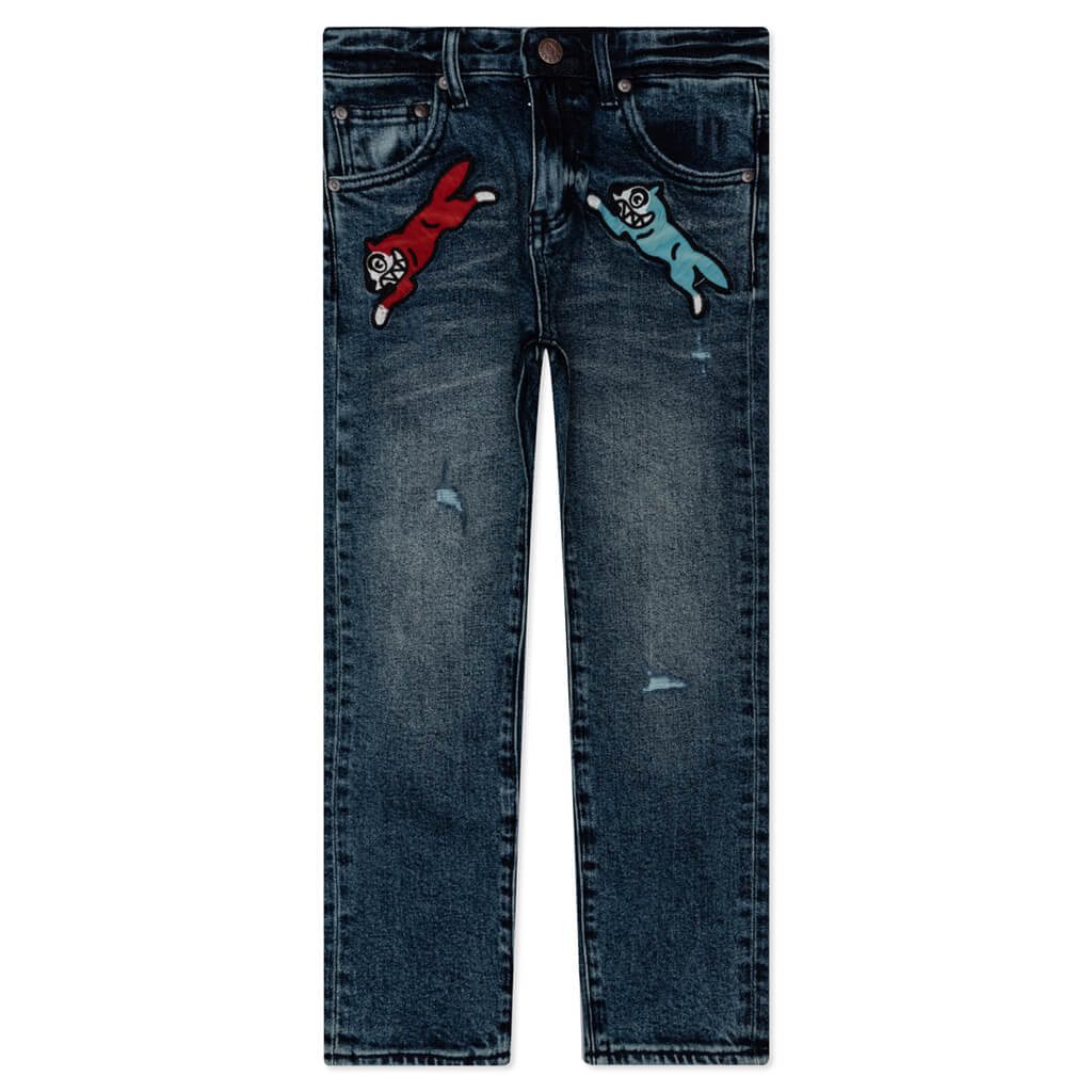 Kids Scoops Jean - Light Blue Denim – Feature