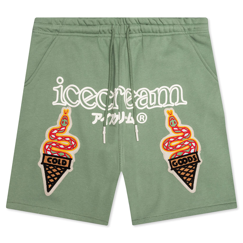 Lemon Short - Hedge Green – Feature