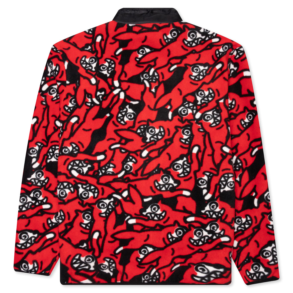 Lock Up Fleece Jacket - Black – Feature