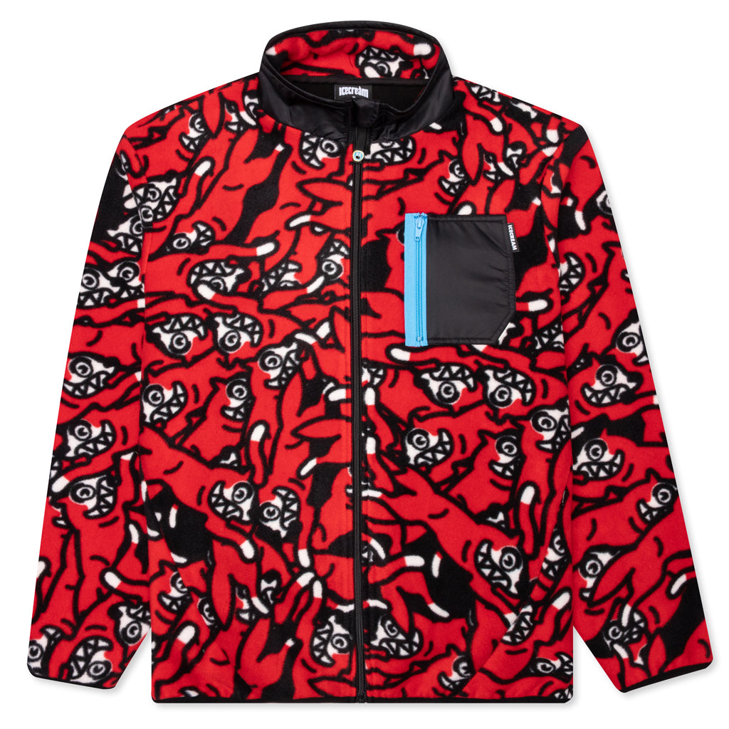 Lock Up Fleece Jacket - Black – Feature