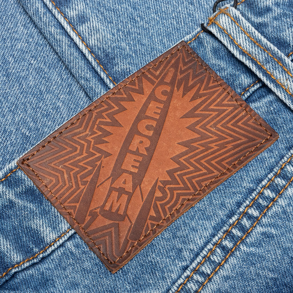 Mario Jean - Medium Wash Blue Jean – Feature