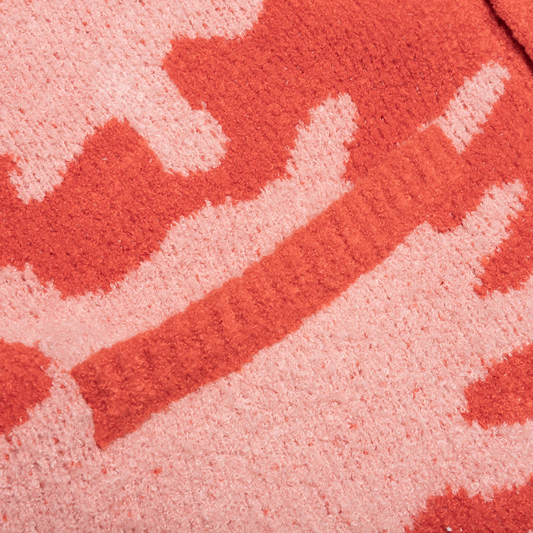 Splat Sweater - True Red – Feature