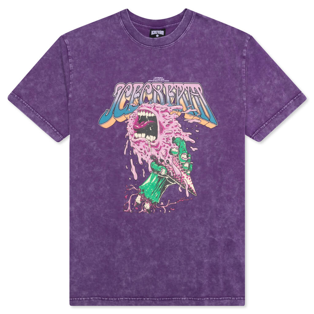 The Scream S/S Knit - Acai – Feature
