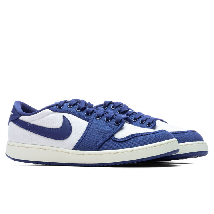 Air Jordan KO 1 Low - White/Dark Royal Blue/Sail – Feature