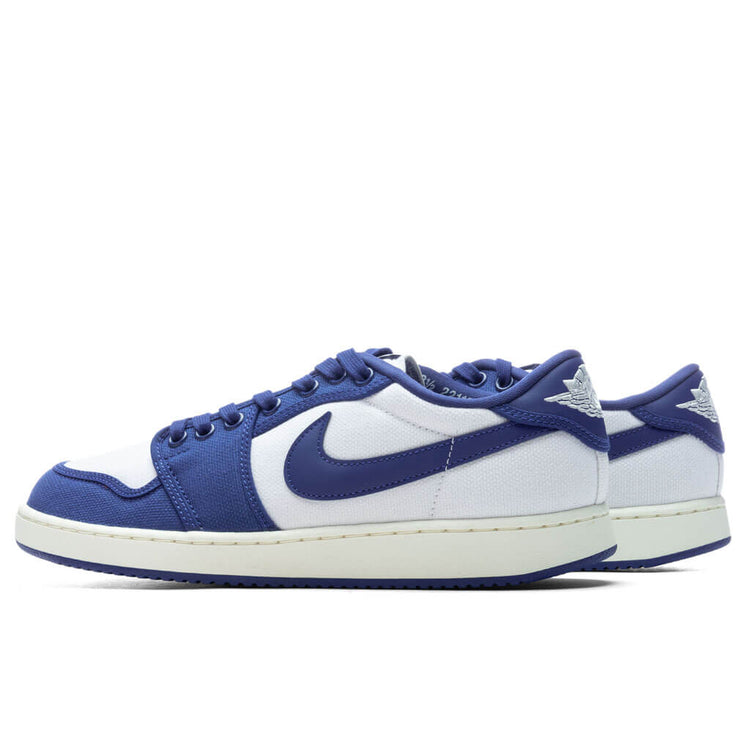 Air Jordan KO 1 Low - White/Dark Royal Blue/Sail – Feature