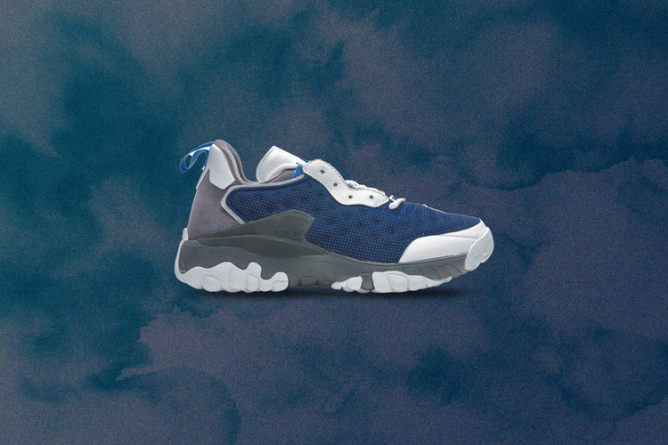 Jordan x Clot Delta 2 SP 'Flint' - White/University Blue/Iron Grey ...