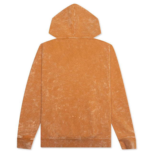 Essential Washed Fleece Hoodie - Chutney – Feature