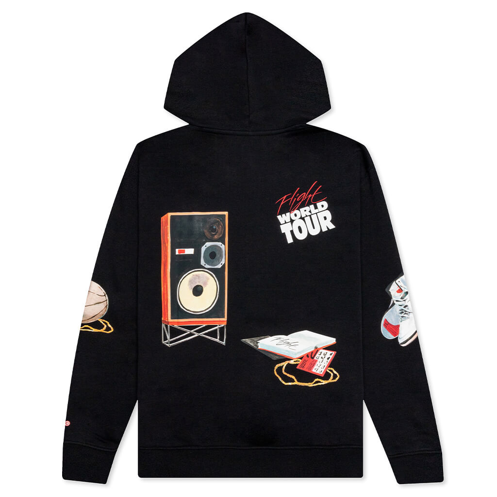 Flight Artist Series by Jacob Rochester Hoodie - Black/Sail/University ...