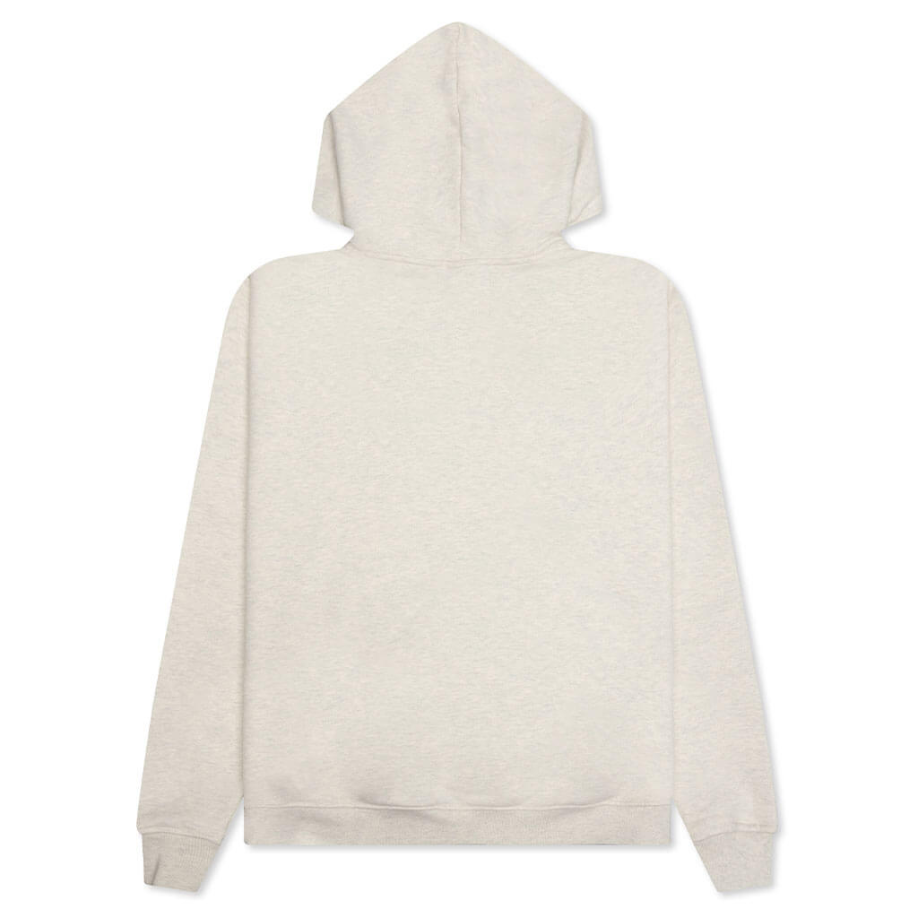 Wordmark Fleece Hoodie - Oatmeal Heather – Feature