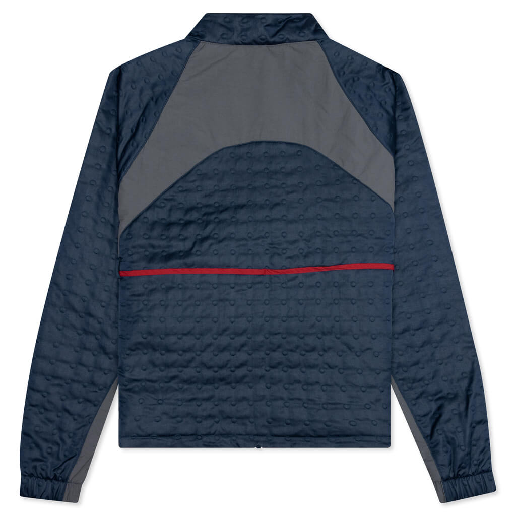 Jordan x Clot Jacket - Navy/Flint Grey/Storm Red – Feature