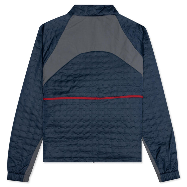 Jordan x Clot Jacket - Navy/Flint Grey/Storm Red – Feature