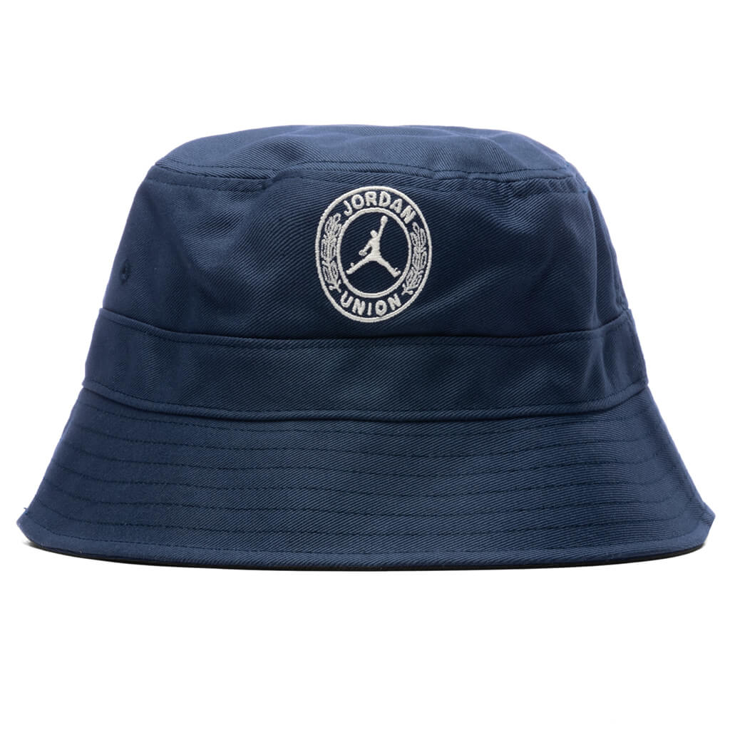 Jordan x Union Bucket Hat - College Navy/Coconut Milk – Feature