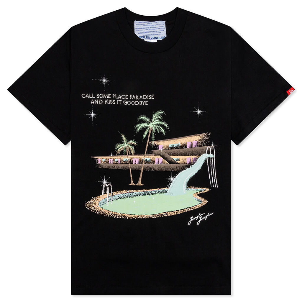 Motel Swimming Pool Tee - Black – Feature