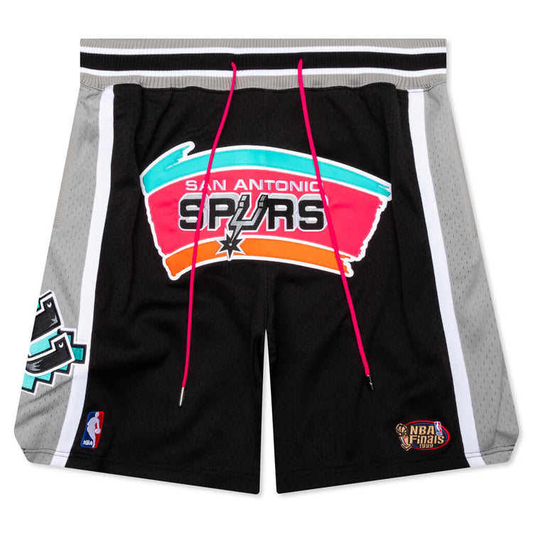 90s Short San Antonio Spurs 1998 - Black/Grey – Feature
