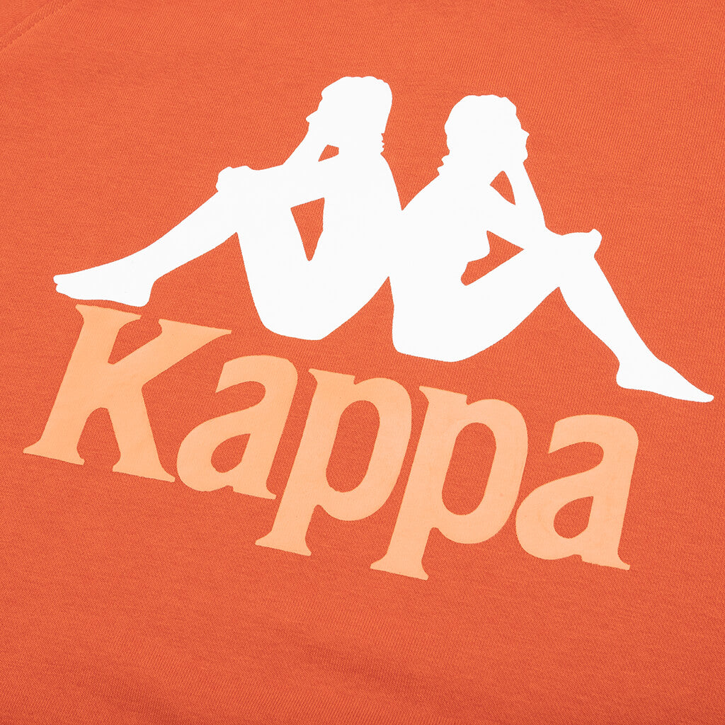 222 Banda Hurtado-3 Hoodie - Orange/Dusty Orange – Feature