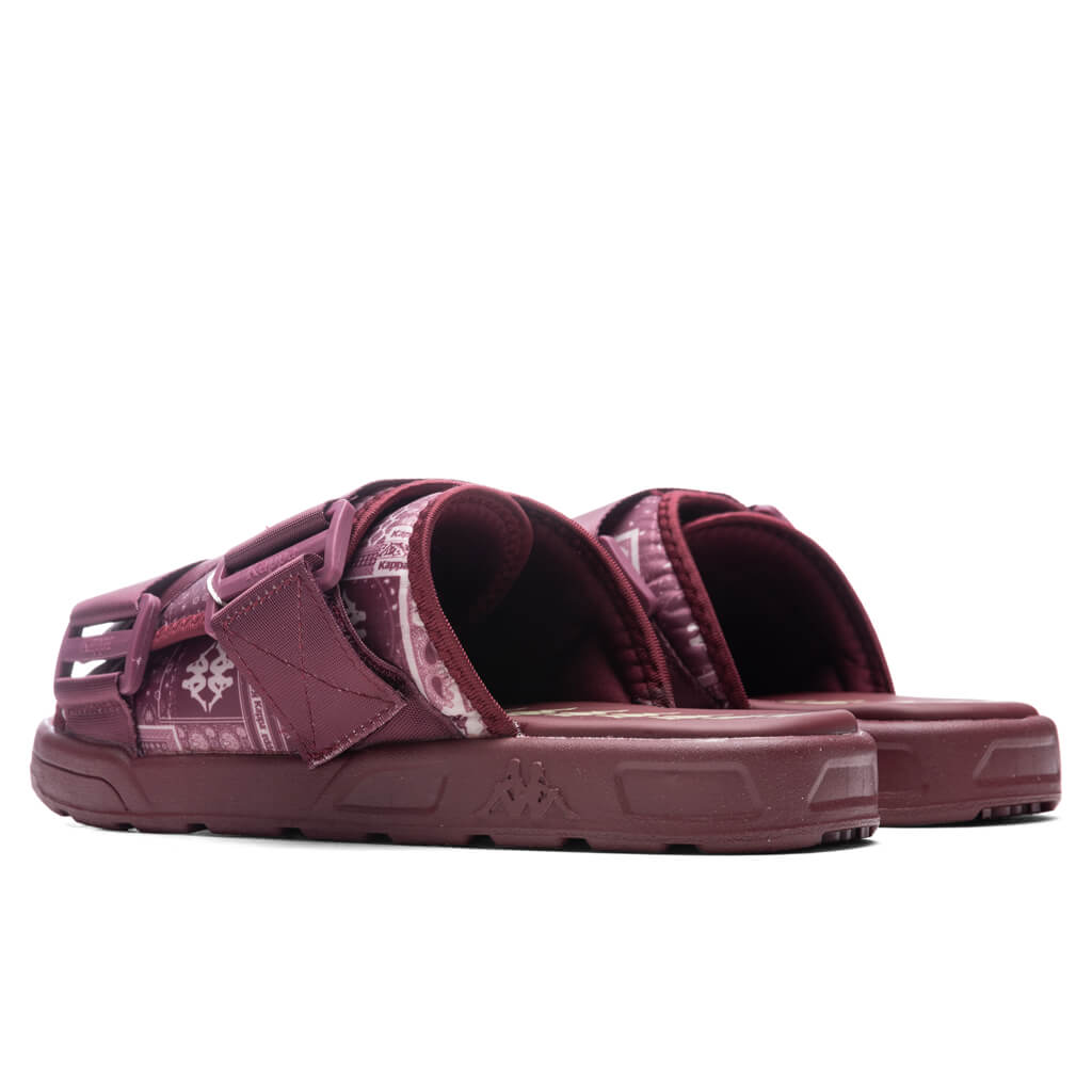Authentic Nuuk 1 Sandals - Burgundy/Light Beige – Feature