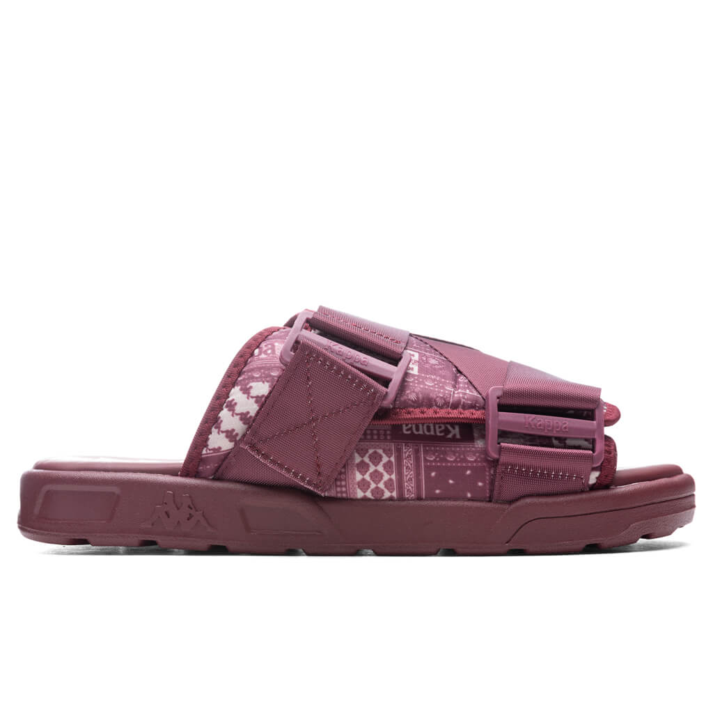 Authentic Nuuk 1 Sandals - Burgundy/Light Beige – Feature