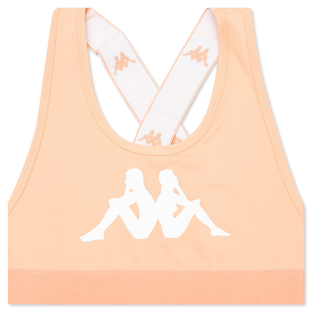 Women's 222 Banda Camylna Sports Bra - Peach/Pink Blush – Feature