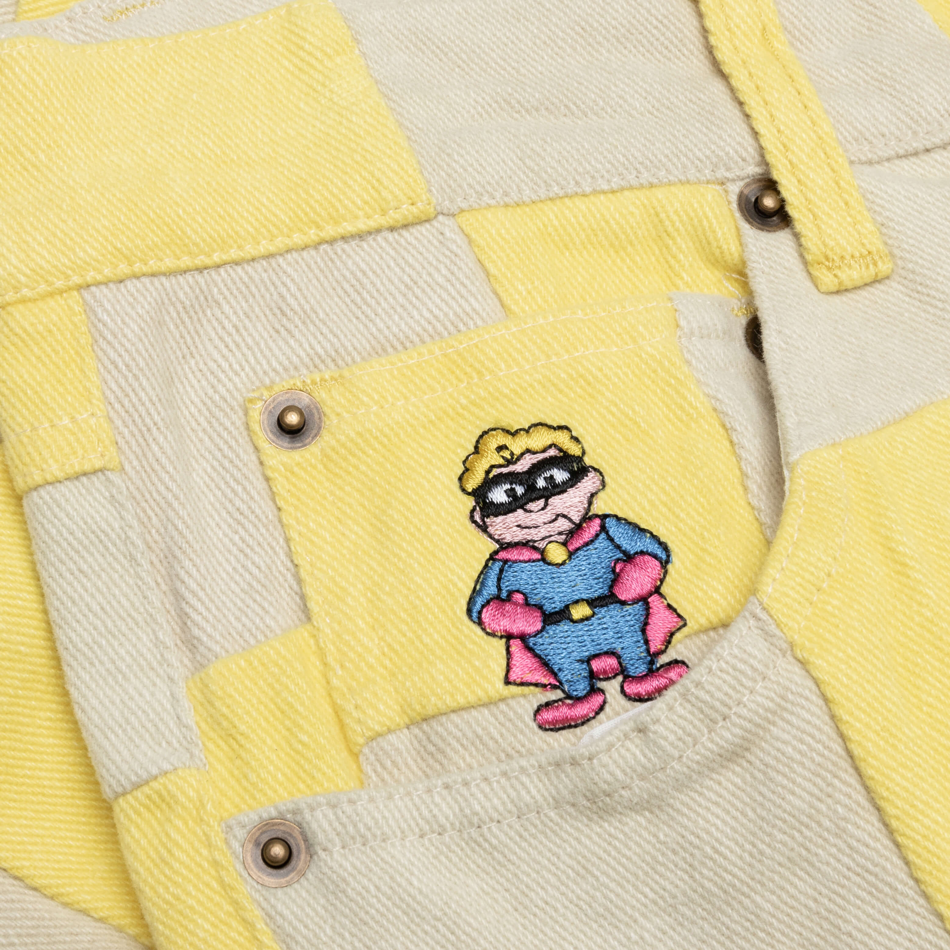 Checkered Pant - Yellow – Feature