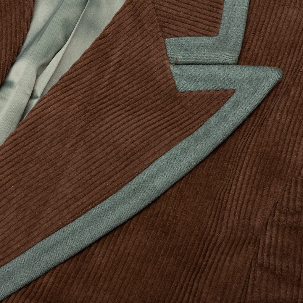 Chess not Checkers Cord Top - Brown – Feature