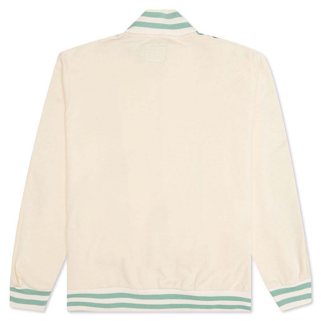 Simple Tracksuit Top - Beige – Feature