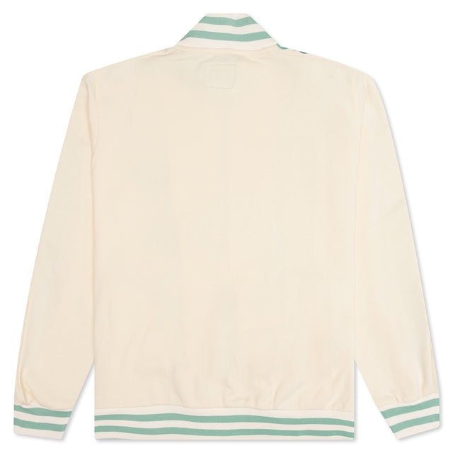 Simple Tracksuit Top - Beige – Feature