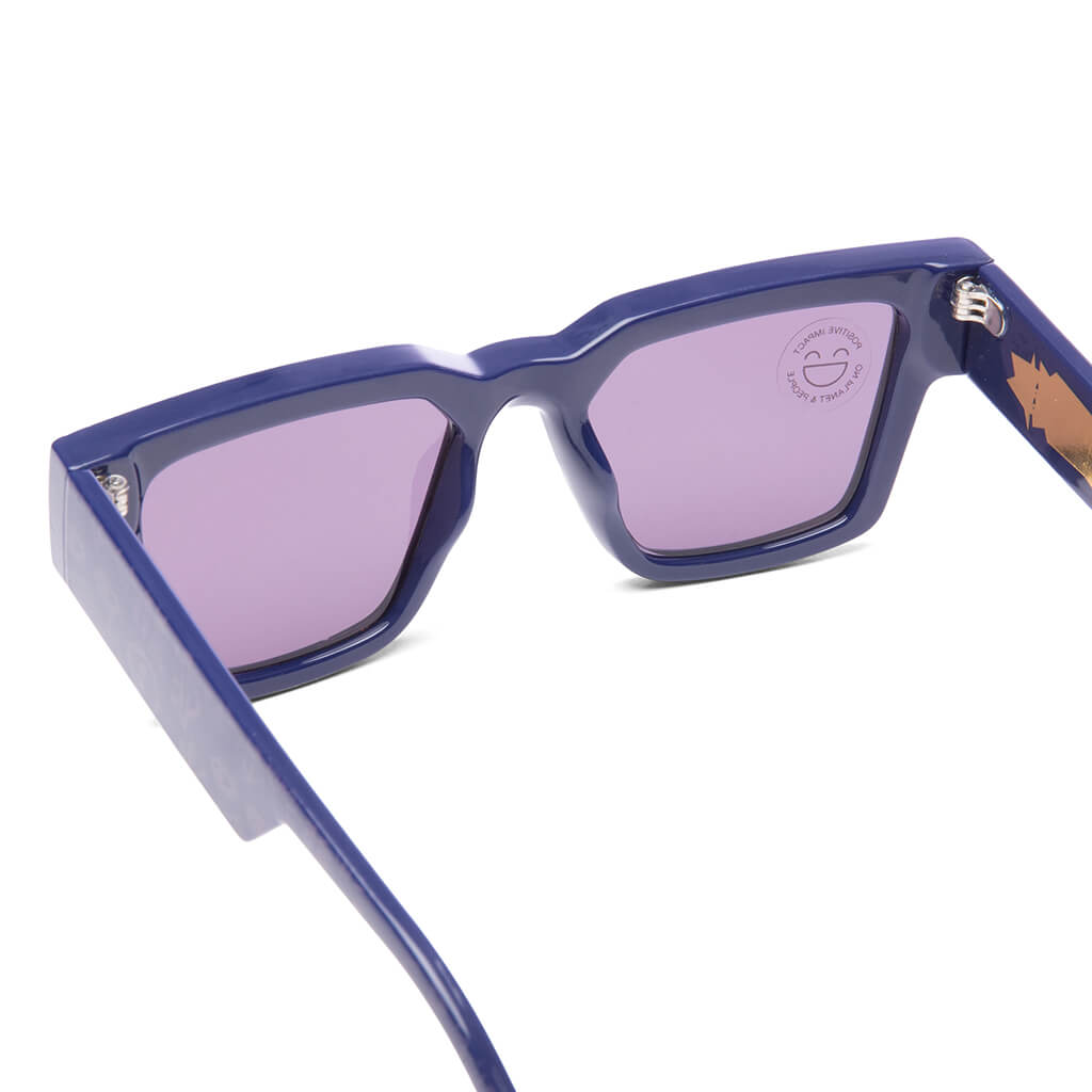 Real Bad Man x Komono The Jaki Sunglasses - Blue Ish – Feature