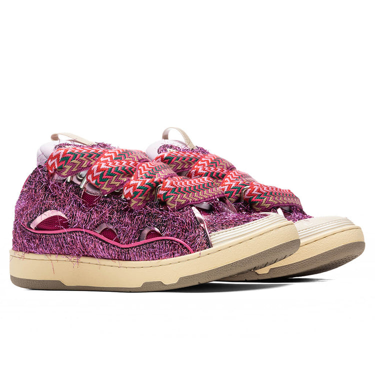 Curb Sneakers - Fluorescent Pink – Feature
