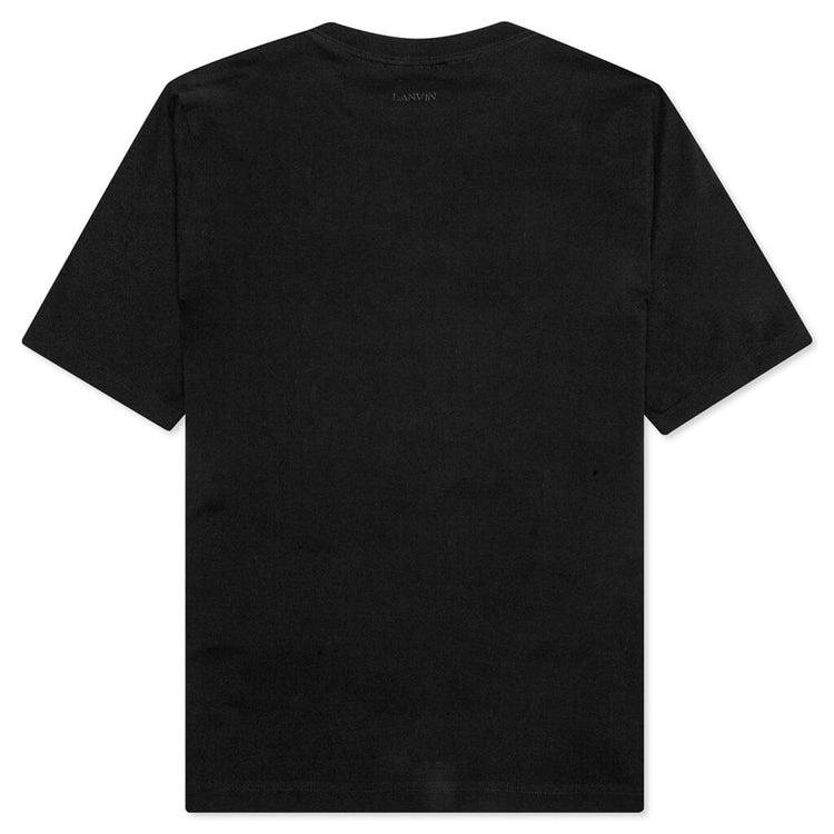 Embroidered T-Shirt - Black – Feature