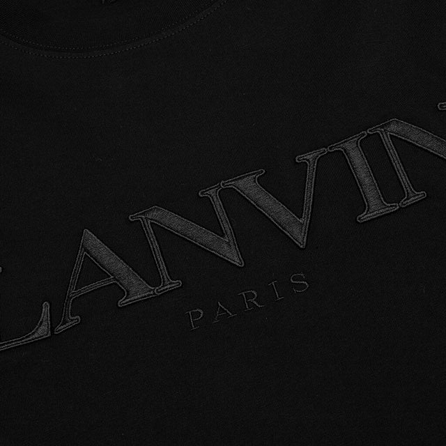 Embroidered T-Shirt - Black – Feature