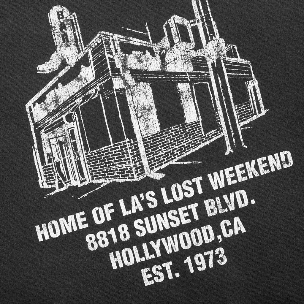 Lost Weekend Bar T-Shirt - Black – Feature