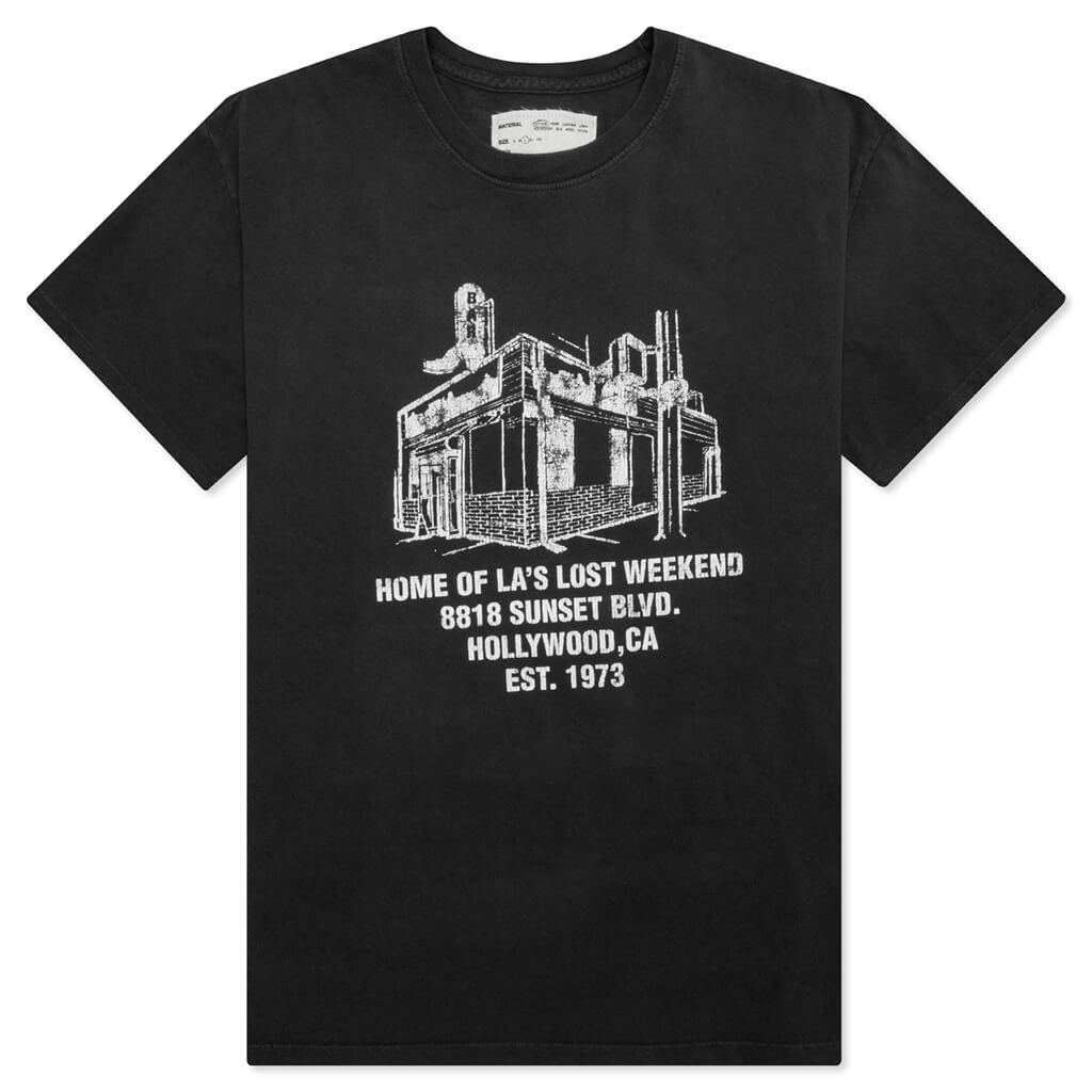 Lost Weekend Bar T-Shirt - Black – Feature
