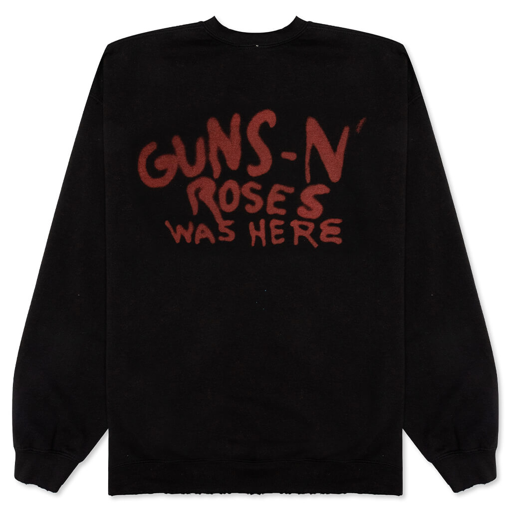 GNR Was Here Crew Fleece - Coal Pigment – Feature