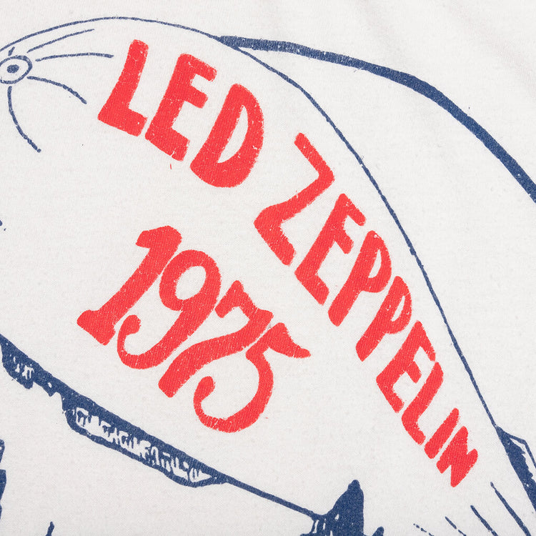 Led Zeppelin '75 Tour Tee - Vintage White – Feature