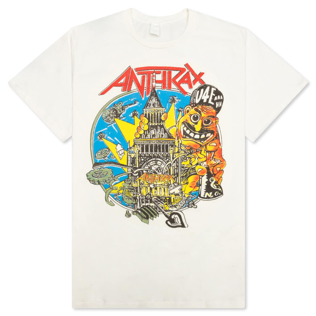 Mens Anthrax Tee - Off White – Feature
