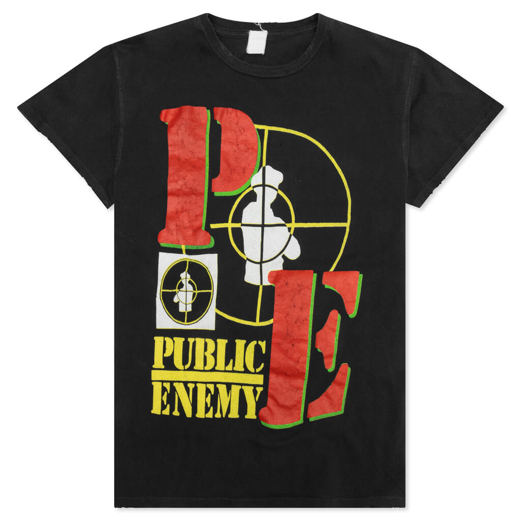 Public Enemy Tee - Black – Feature