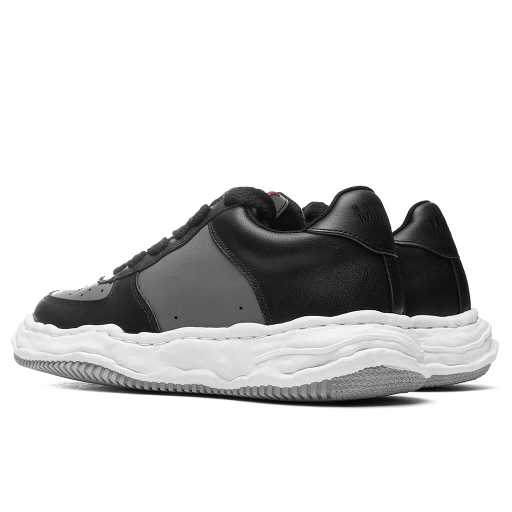 Wayne Low OG Sole Leather Sneaker - Black/Grey – Feature
