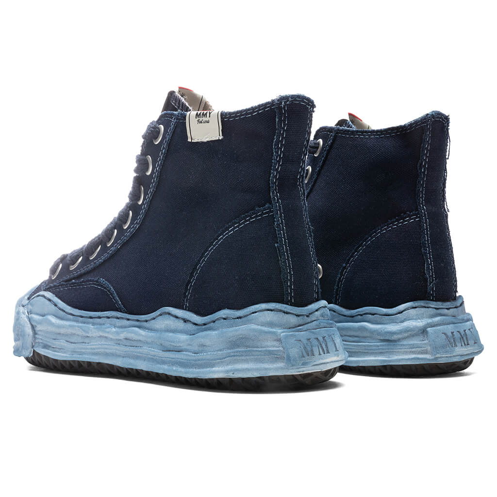 Hank High OG Sole Over Dyed Canvas Sneaker - Navy – Feature