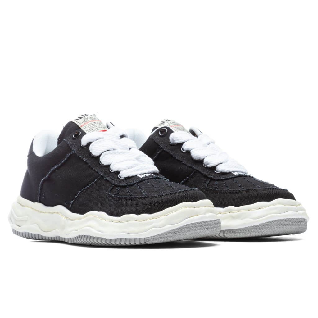 Wayne Low OG Sole Washed Canvas Sneaker - Black – Feature