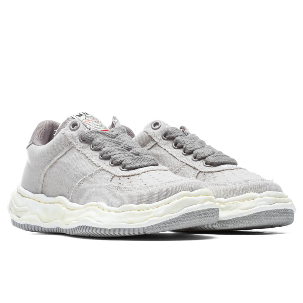 Wayne Low OG Sole Washed Canvas Sneaker - Grey – Feature