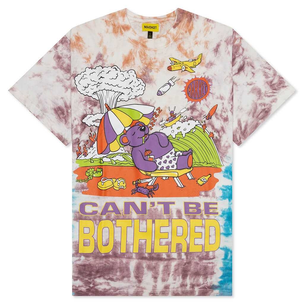 Can't Be Bothered T-Shirt - Tie Dye – Feature