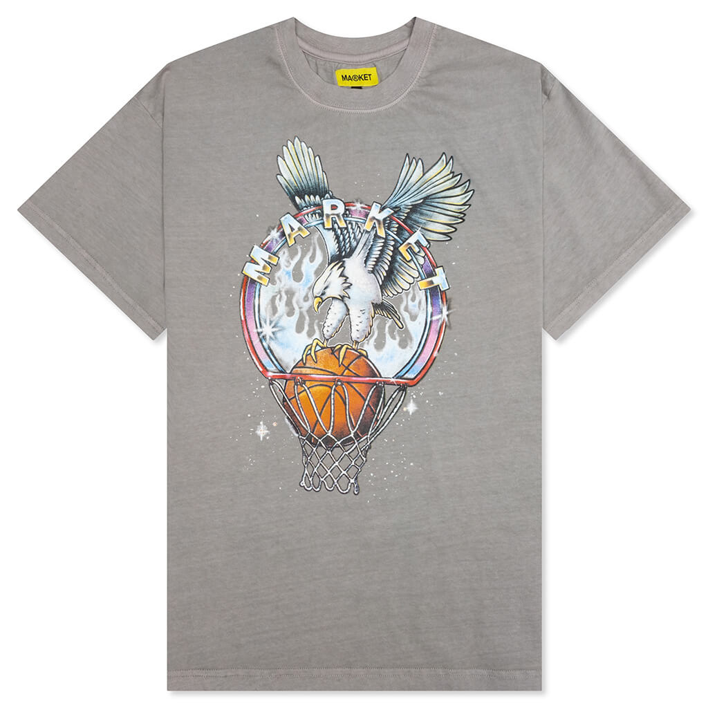 Dunking Eagle T-Shirt - Ash – Feature
