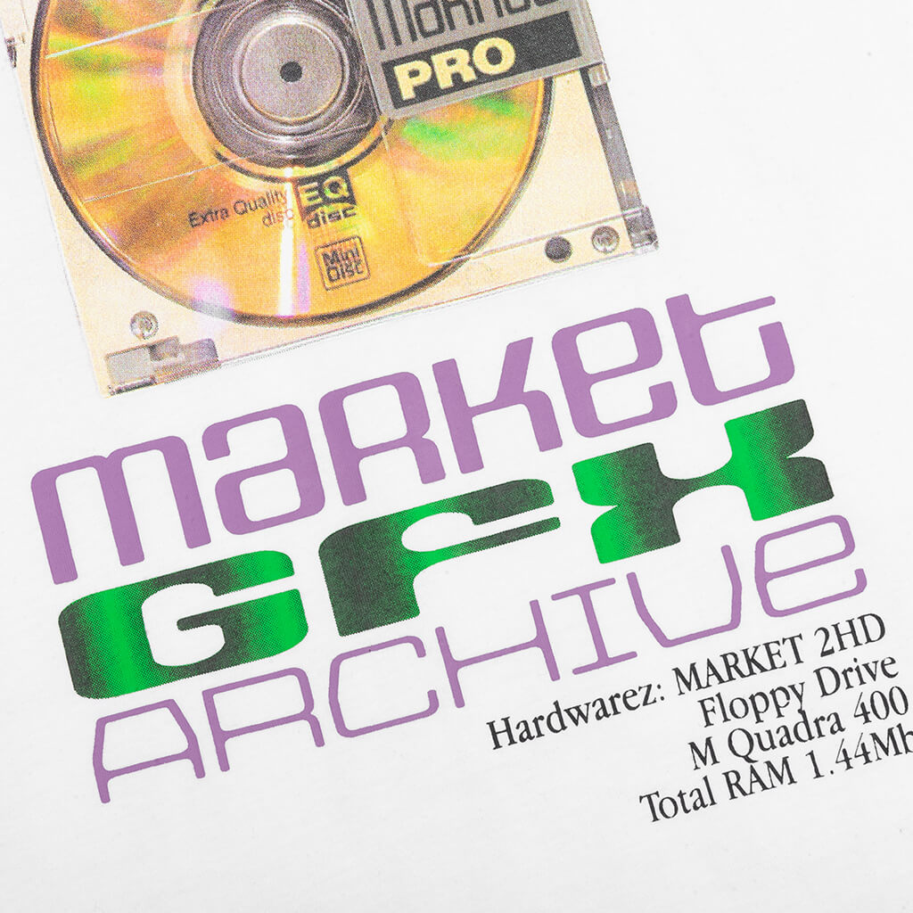 GFX 아카이브 티셔츠 - 화이트 – Feature