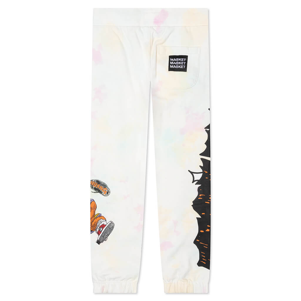 Hnnng Sweatpants - Perry Twinkle Tie-Dye – Feature