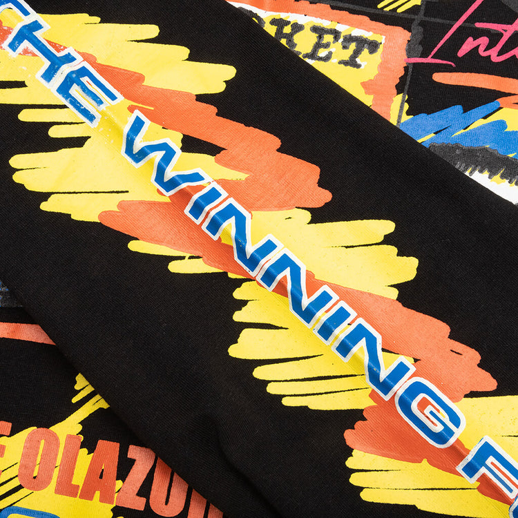 Racing Stripe L/S T-Shirt - Black – Feature