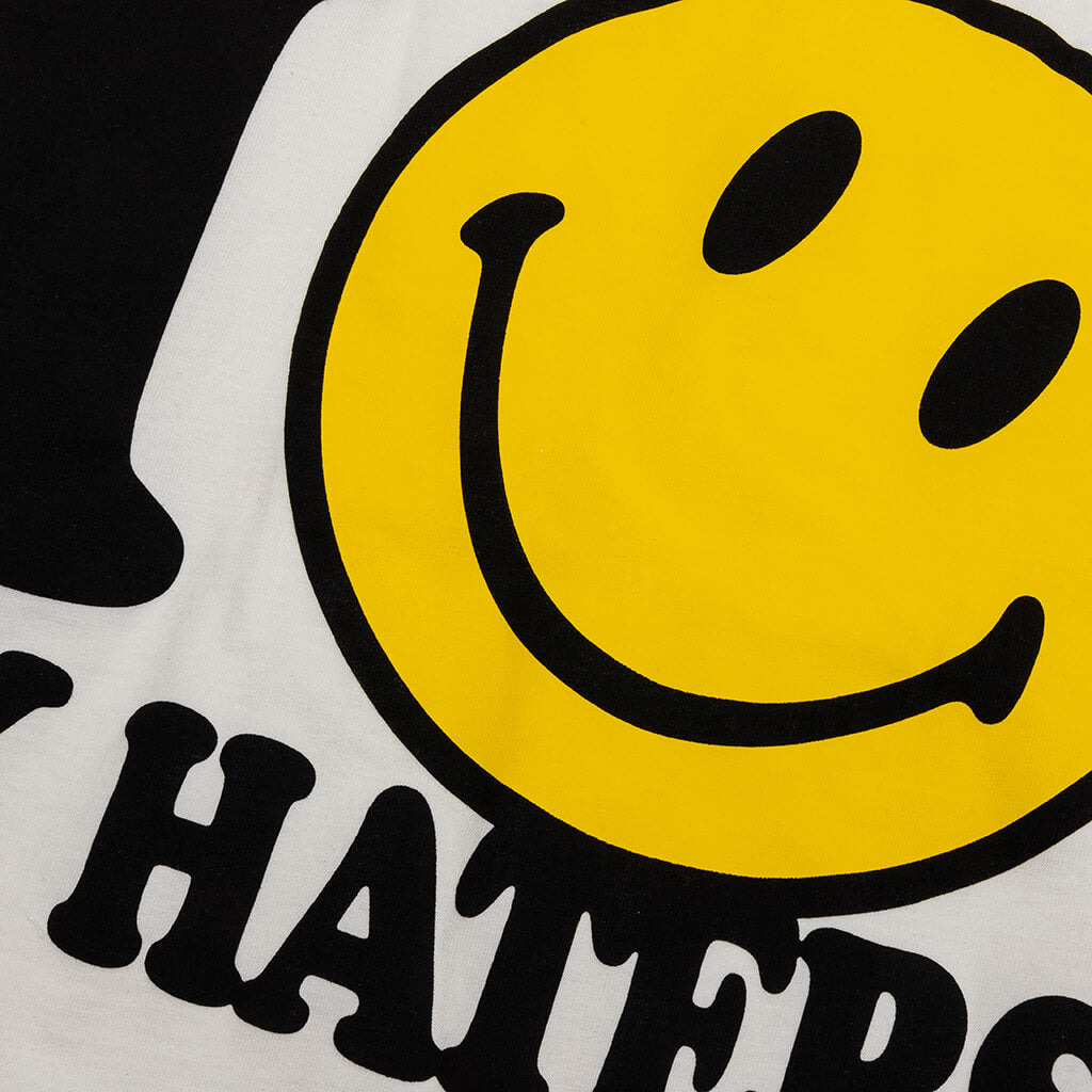 Smiley Haters T-Shirt - Cream – Feature