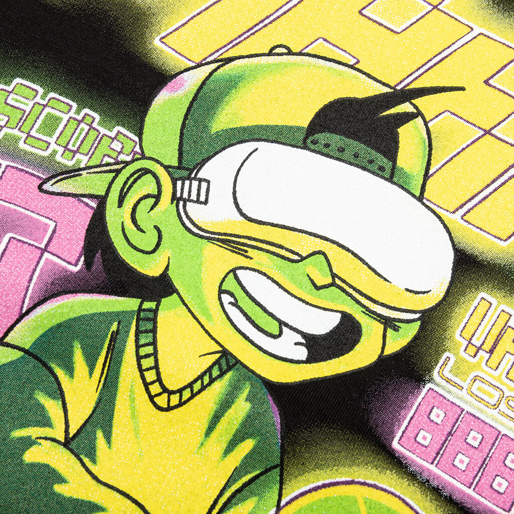 Smiley High Score T-Shirt - Black – Feature